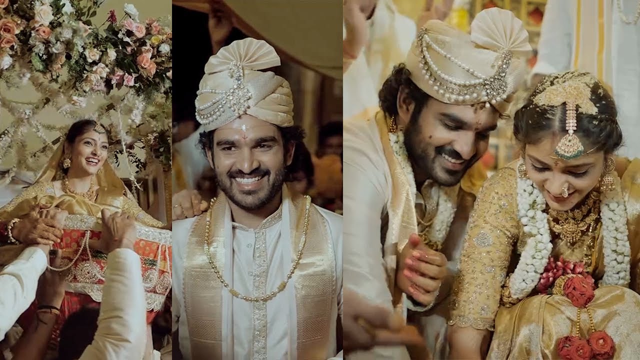 Kiran Abbavaram & Rahasya Gorak Wedding Video |#kiranabbavaram ...