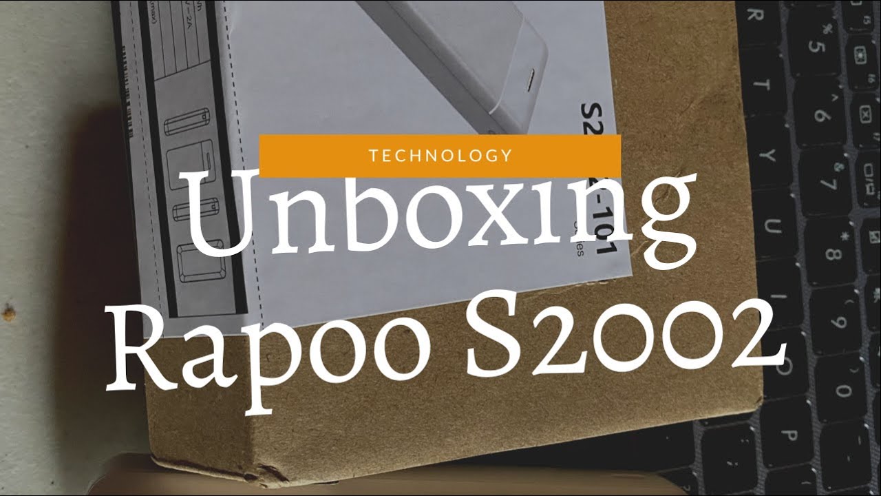Unboxing Rapoo S2002 Powerbank - YouTube