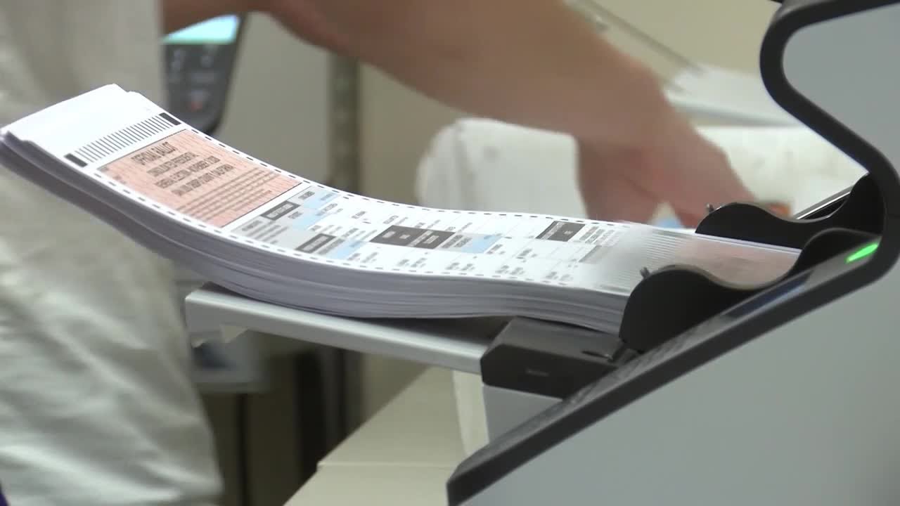 New scanner to make SLO County ballot counting more efficient - YouTube