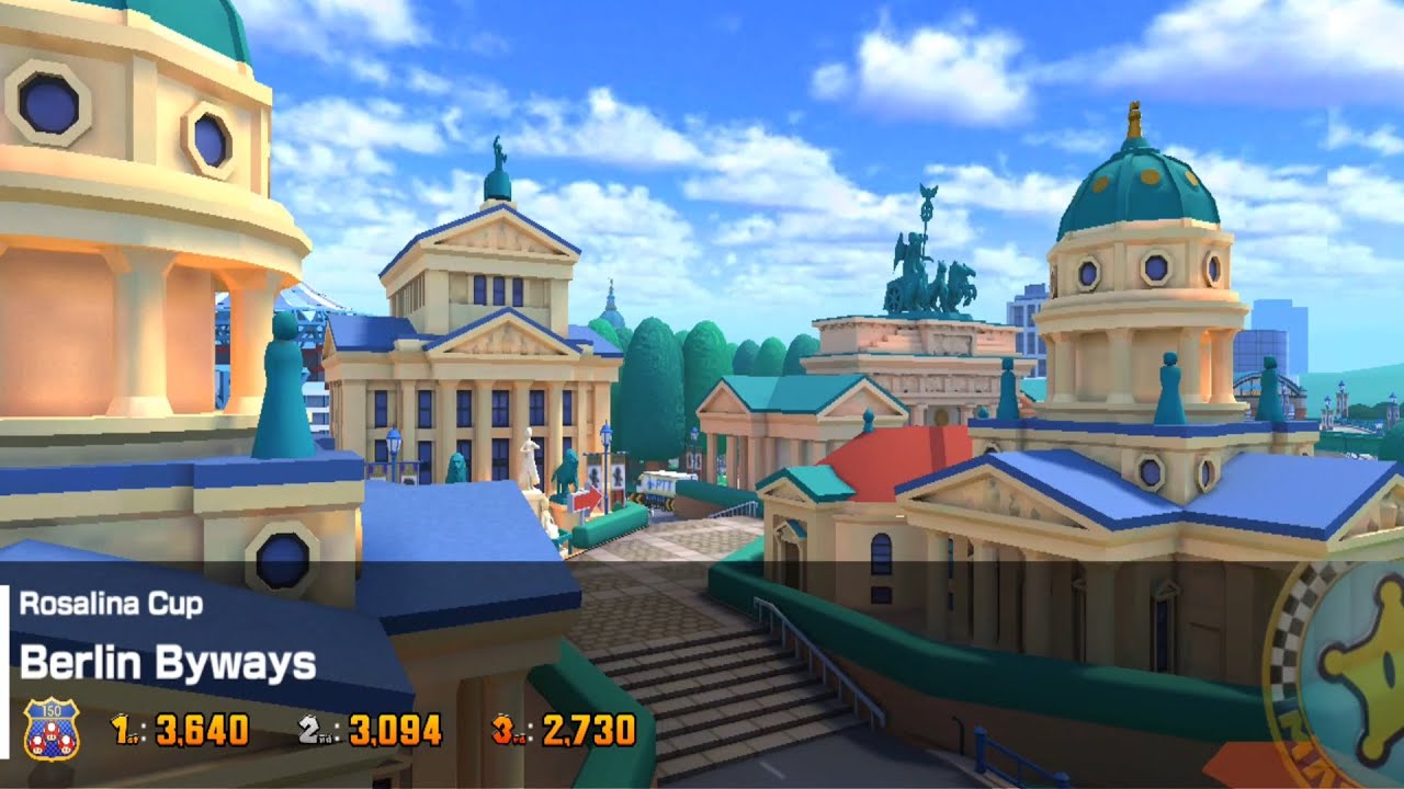 Mario Kart Tour - Berlin Byways Gameplay (Metropolitan Tour) - YouTube