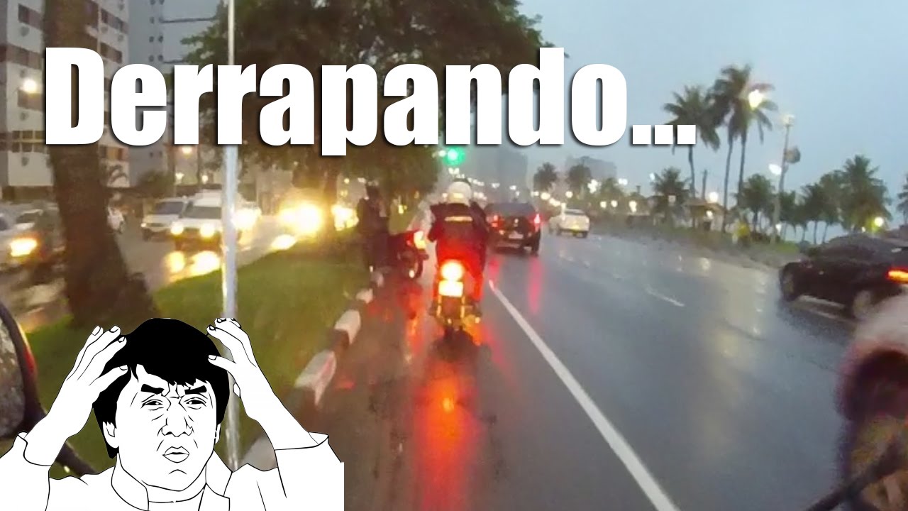 Derrapando na chuva - YouTube