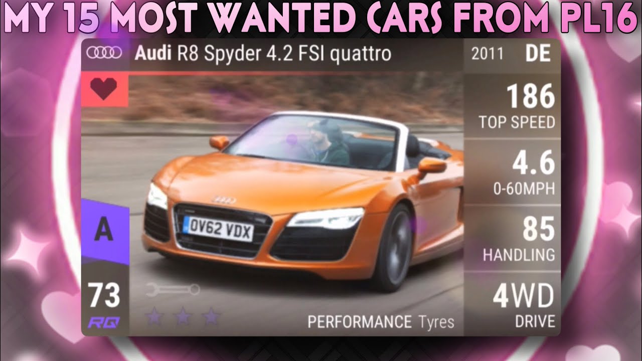 My Top 15 Most Wanted Cars from the NEW Update! (Top Drives) - YouTube