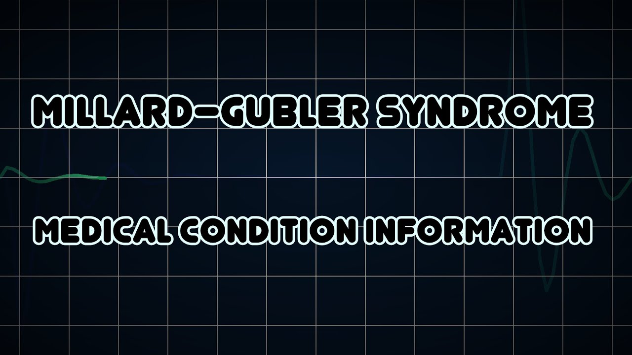 Millard–Gubler syndrome (Medical Condition) - YouTube