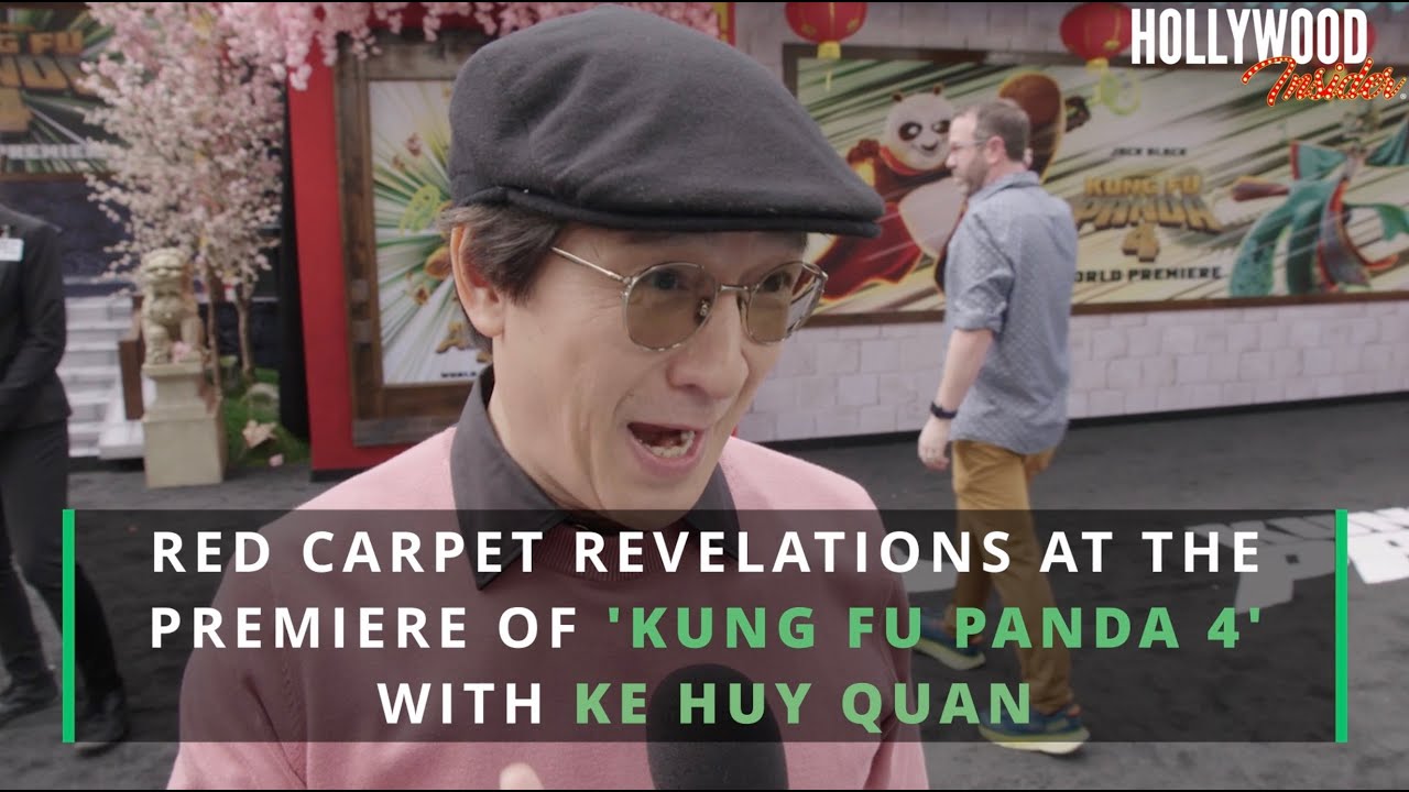 Ke Huy Quan Spills Secrets on 'Kung Fu Panda 4' World Premiere | Jack ...