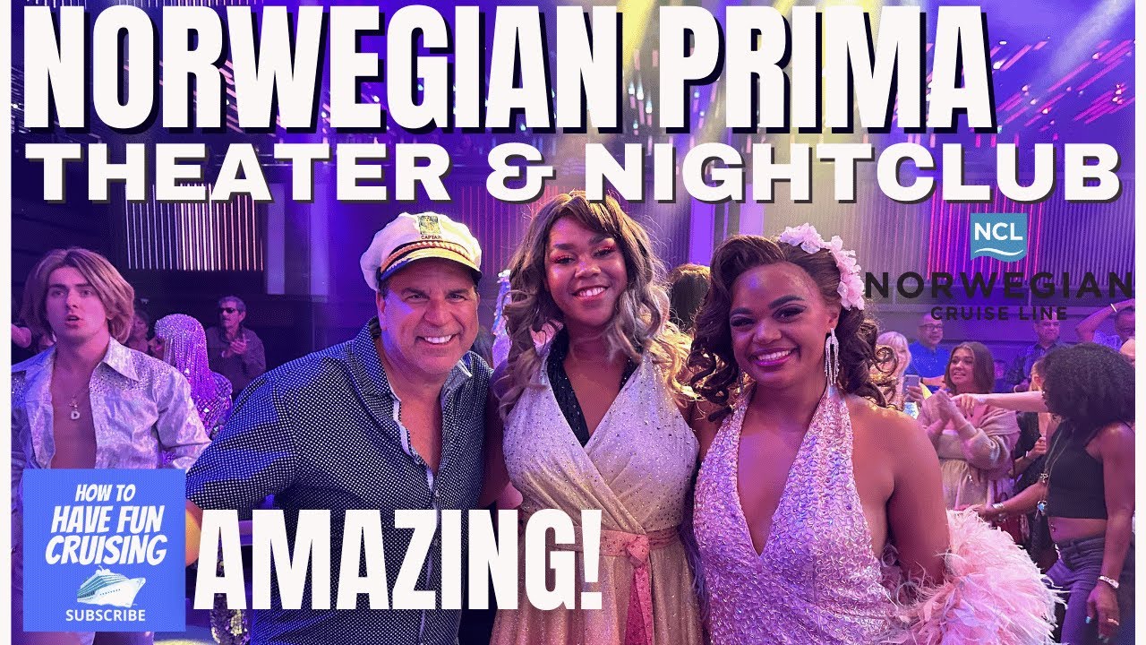 Vegas style Nightclub on the Ocean | NCL Prima | Norwegian Cruise Lines - YouTube