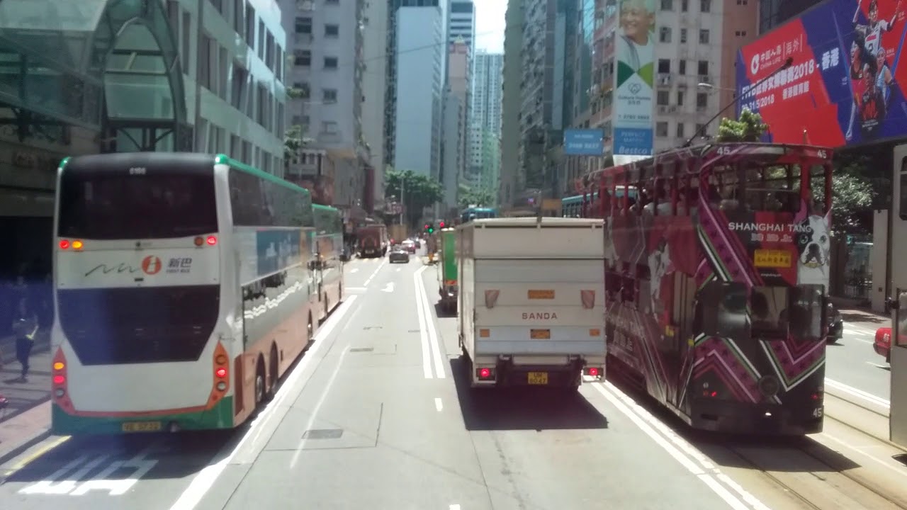 Hong Kong Bus CTB 6540 @ E11A 城巴 Alexander Dennis Enviro500 New Facelift 銅鑼灣(天后) 機場博覽館 - YouTube