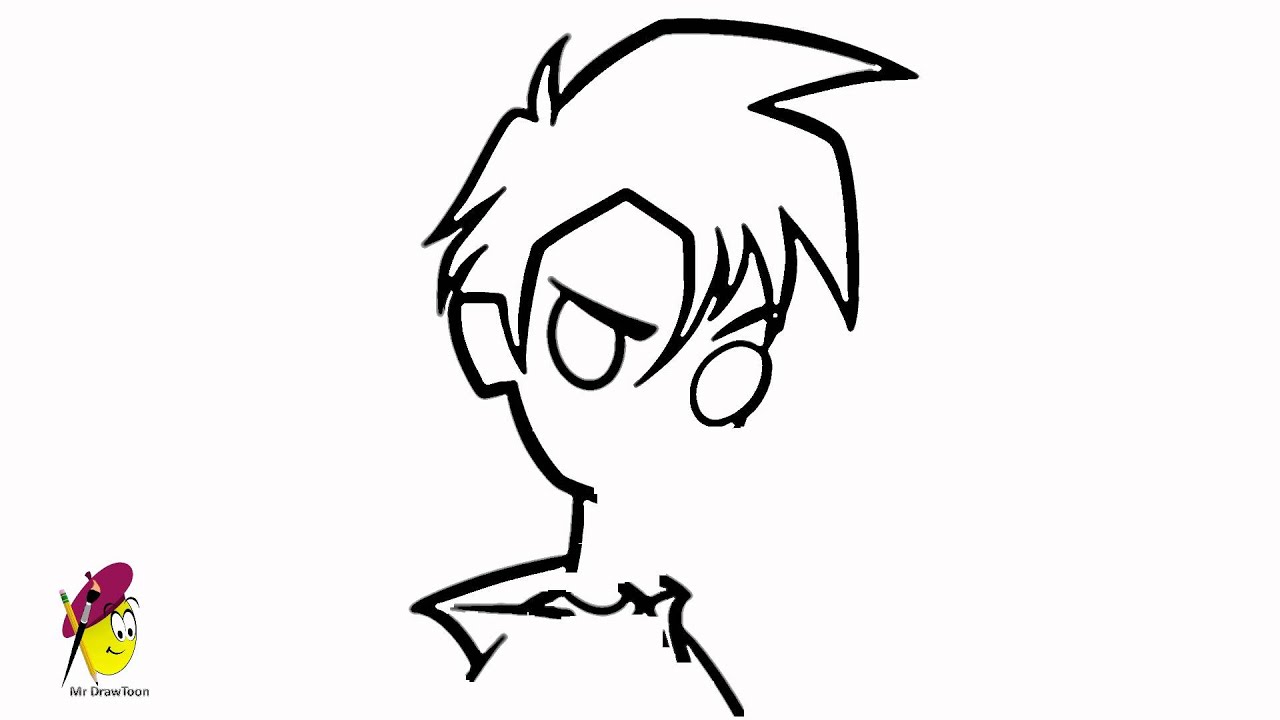 Randy Cunningham - How to draw randy cunningham 9th grade ninja - YouTube