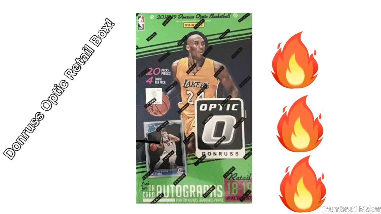 Optic Basketball Retail Box! KABOOM!! - YouTube