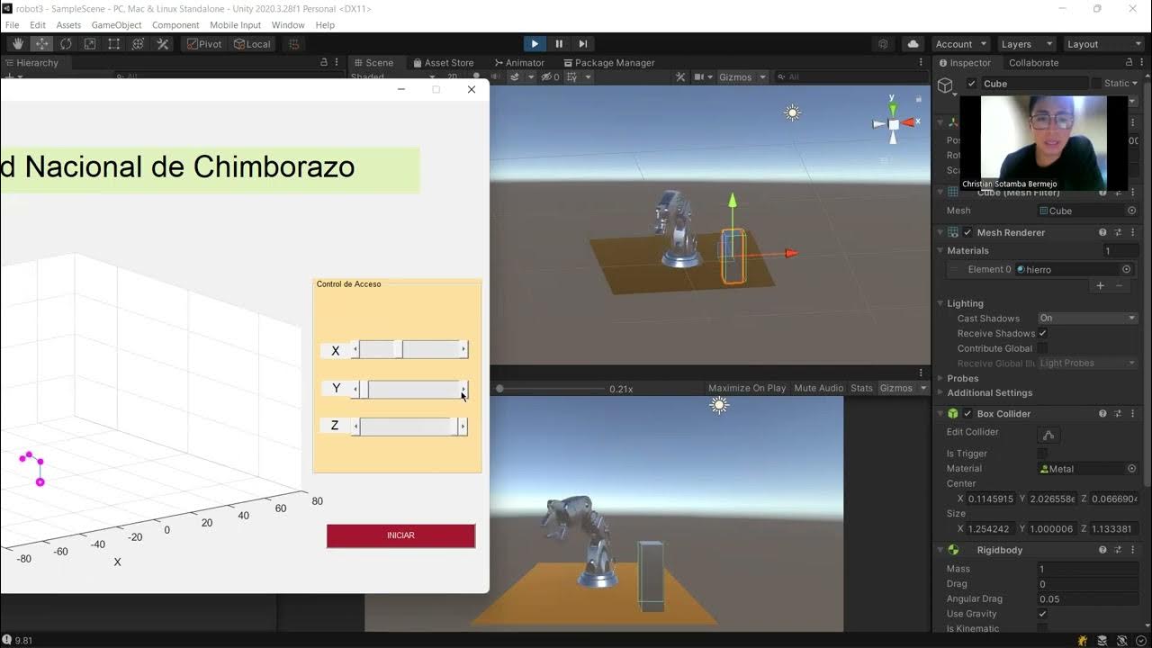 Robot Manipulador 3GDL Mediante Cinemática Directa e Inversa ...