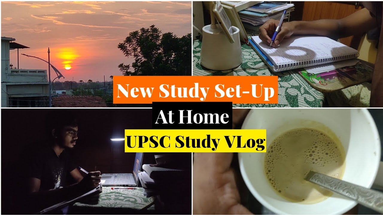 New Study Set-up 📚 || Back to the Home 🏠 || UPSC Aspirant Study Vlog 📚🎯 || - YouTube
