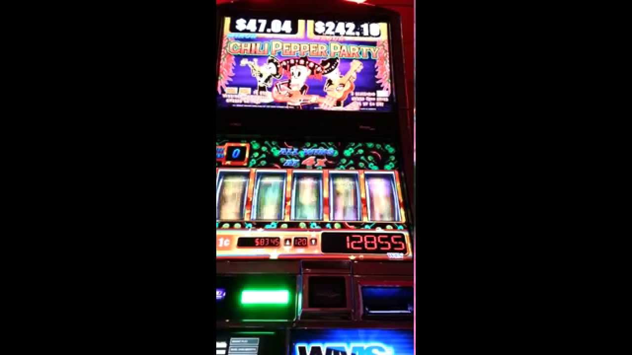Chili Pepper Party Bonus WMS Slot Machine - Super Big Win with Nice Hit ...