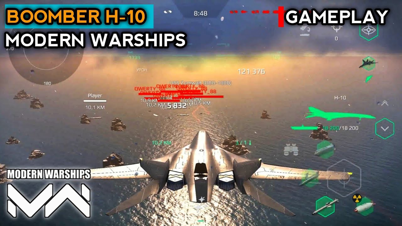 H-10 NEW Boomber - Testing Armament -Belum Fix Final -Modern Warships ...