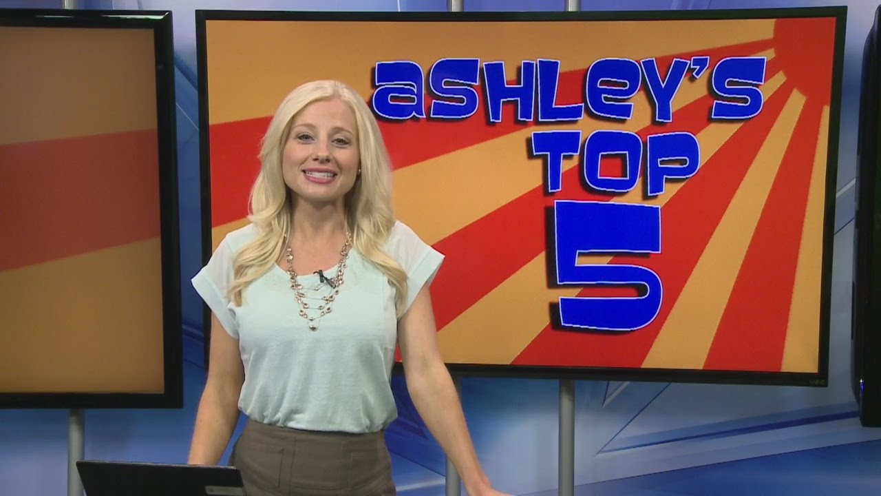 Ashley's Top 5: 7-22-15 - YouTube