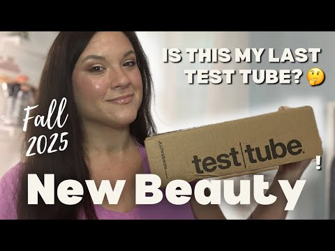 FALL 2025 NEW BEAUTY TEST TUBE BEAUTY BOX: Is This Goodbye After This Box? 🤔 
