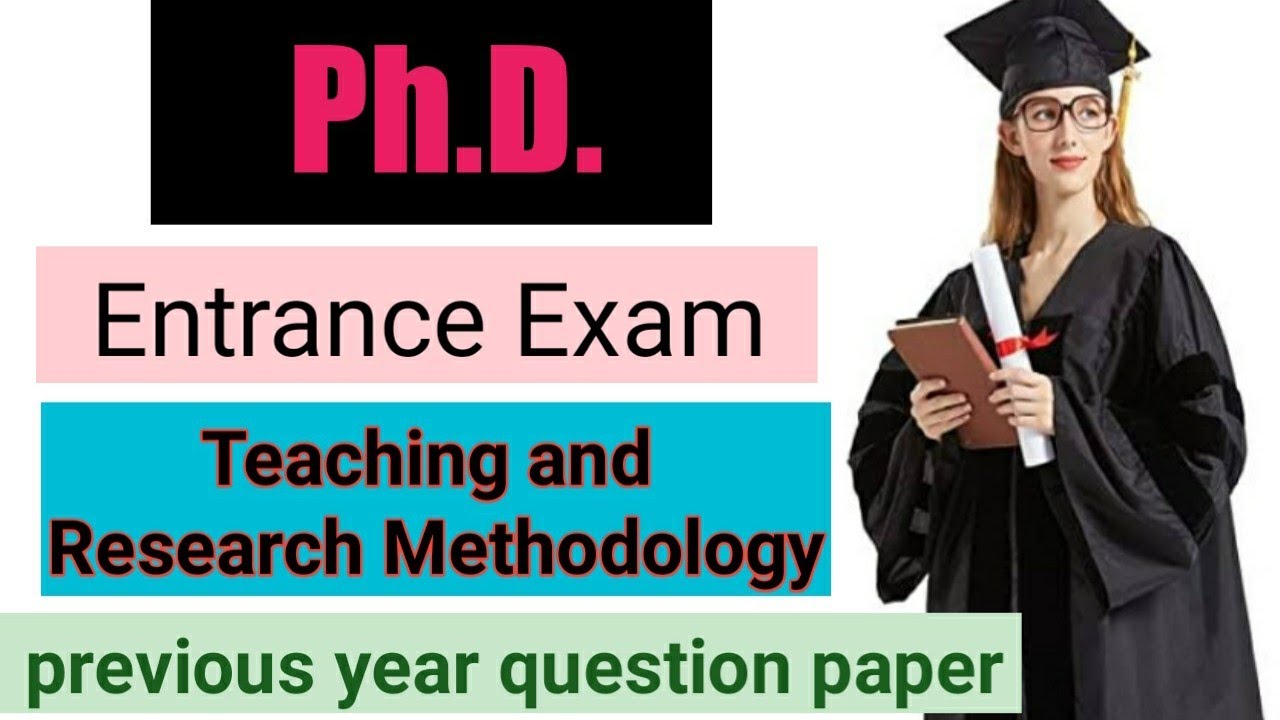PhD Entrance exam question paper/ previous year old paper/ # ...