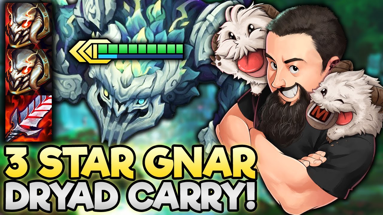 3 Star Gnar - GNAAAAAAAAAR *Throws Rock* | TFT Inkborn Fables ...