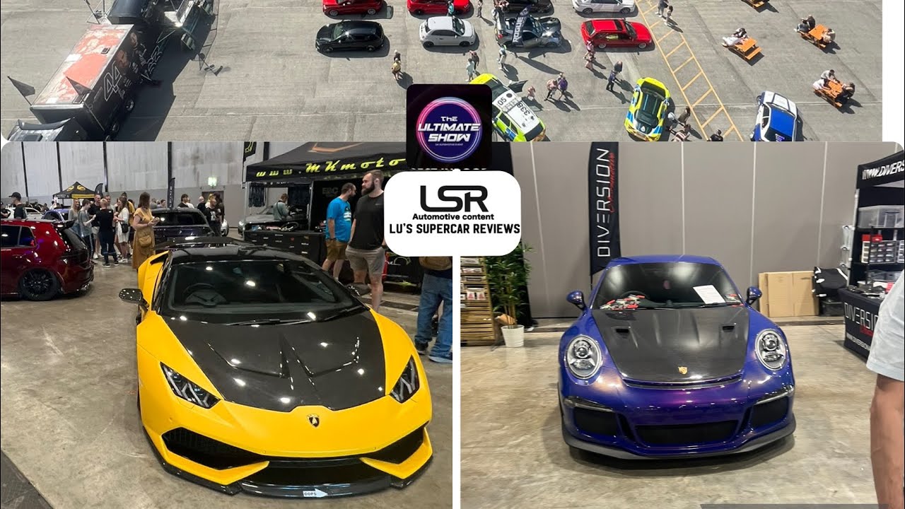 Supercars and tuner cars going crazy at the ultimate show Liverpool ...