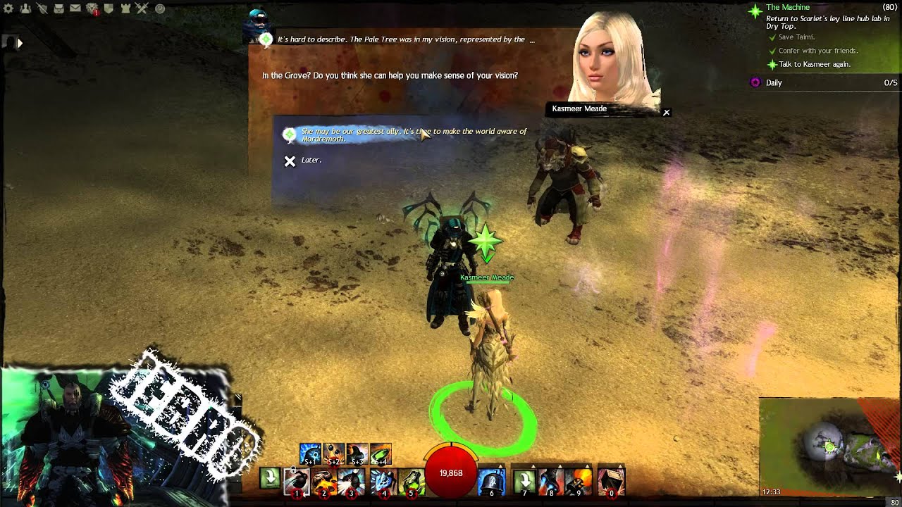 GW2 Living Story Season 2 Episode 2 FINALE Part 5 Return to Dry top ...