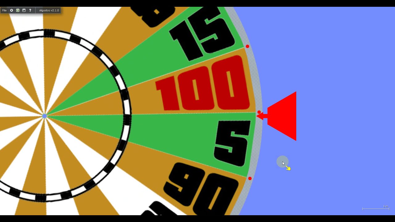 Showcase Showdown (big wheel) TPIR in Algodoo - YouTube