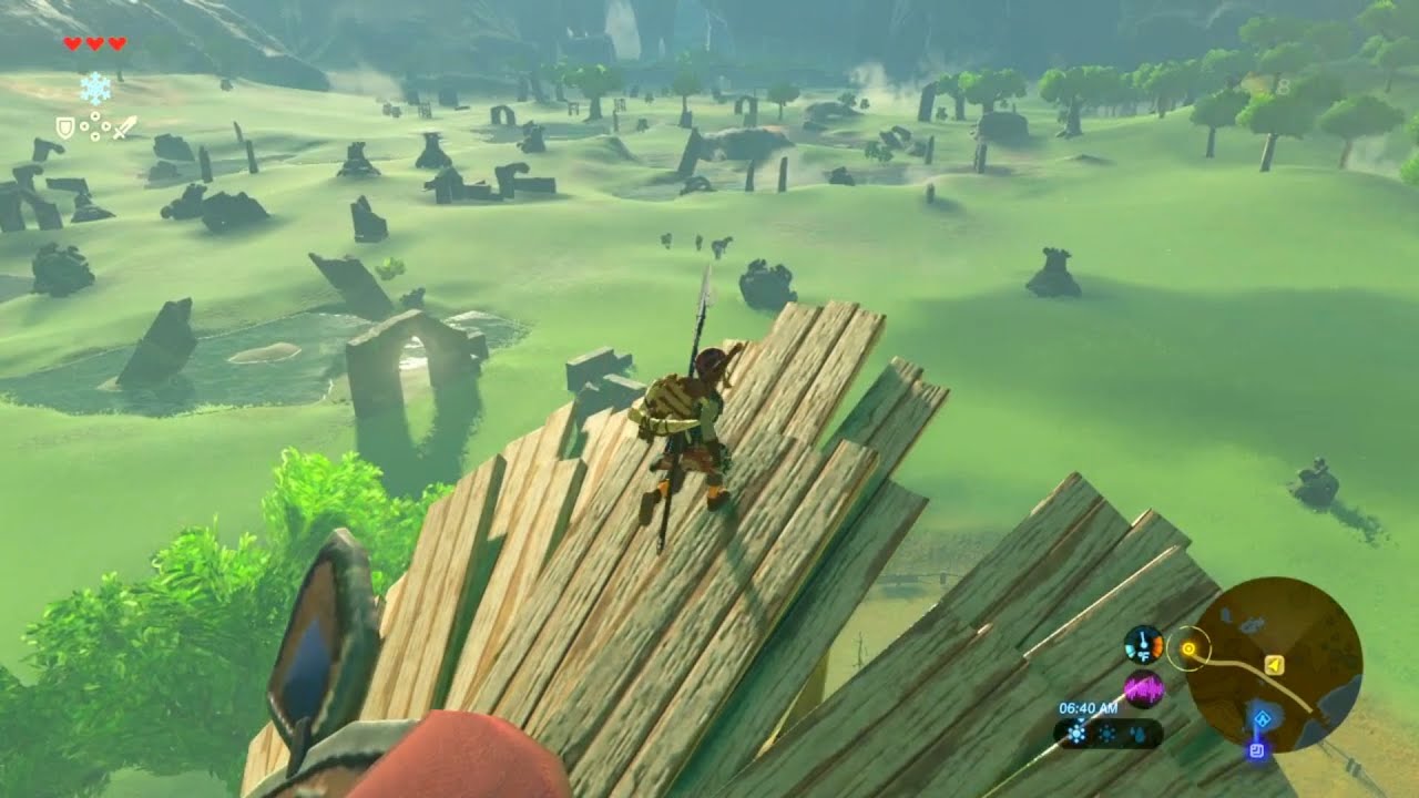 Getting to the shika village in the hills botw 6 (Full story 37) - YouTube