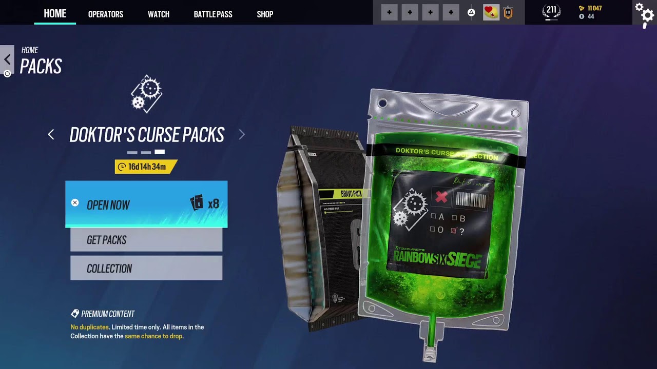 Doctor's Curse Packs unboxing 100,000 renown - YouTube