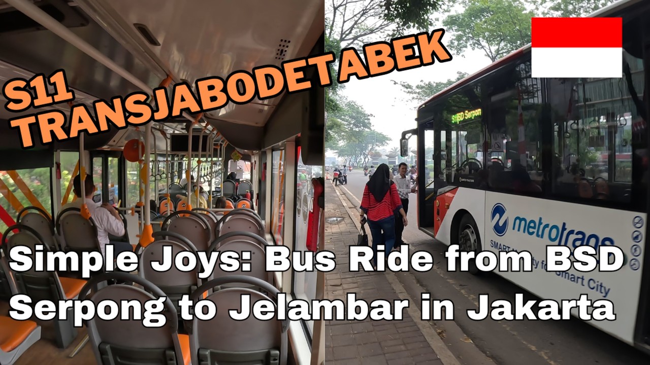 Perjalanan Pagi yang Santai dengan Bus S11 Transjabodetabek: BSD ...