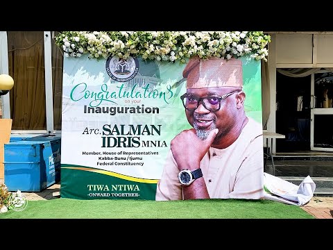 Thank you Arc. Salman Idris Inauguration - YouTube