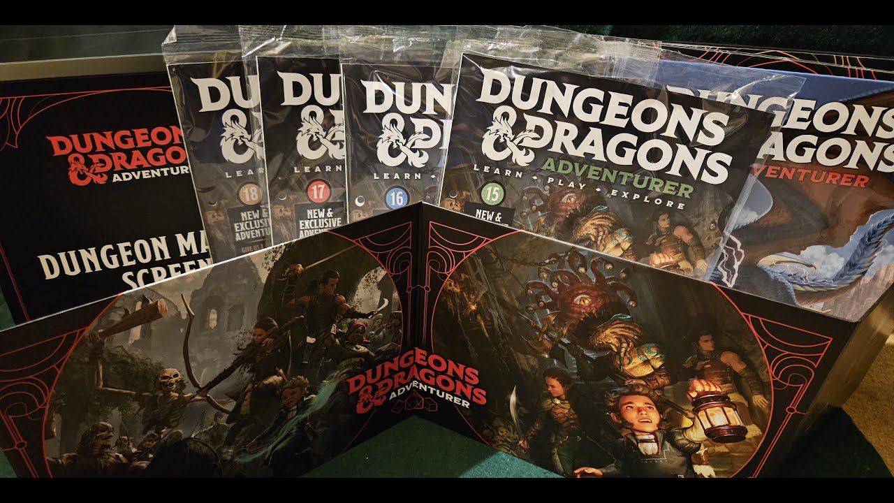 Issues 15-18 Quick Look/Delivery Time- Dungeons & Dragons Adventurer ...