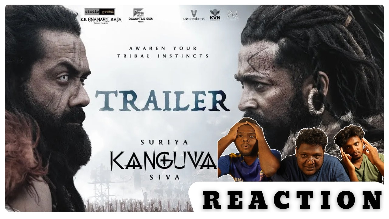 Kanguva - Trailer Reaction | Suriya | Bobby Deol | Devi Sri Prasad ...