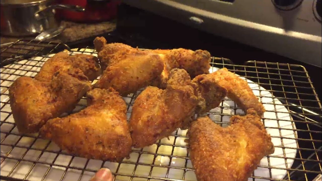 ITS SO CRISPY How To Make true southern Fried Chicken - YouTube