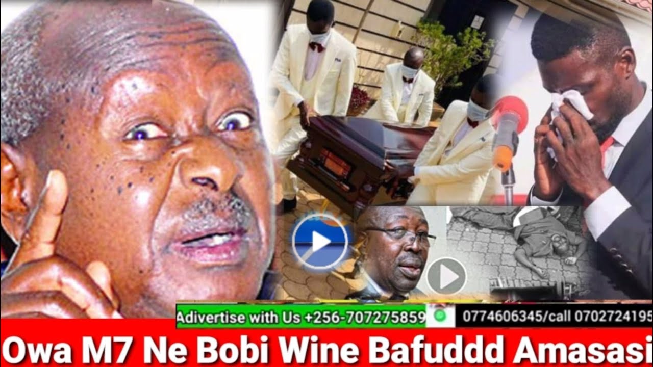 Owa M7 Ne Bobi Wine Bafudde Amasasi Dr.Kizza Besigye Atiide Embeera Bweeti Bweeri - YouTube