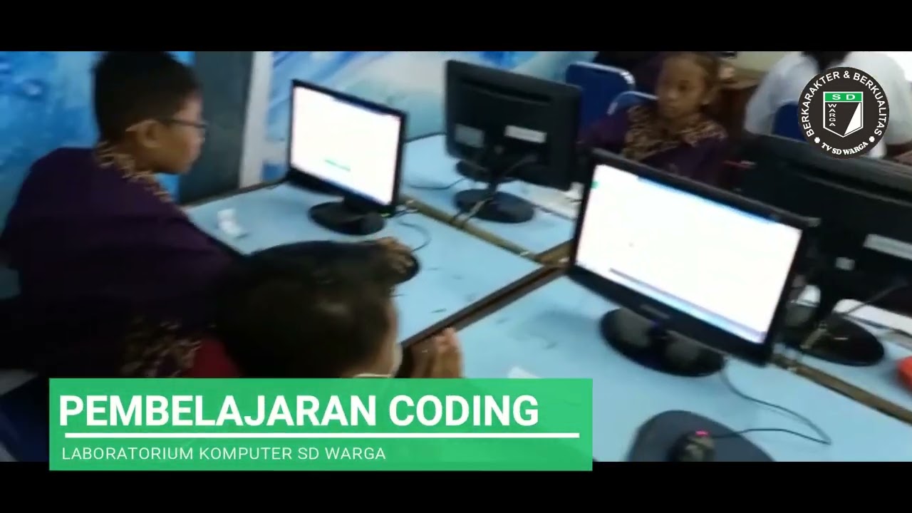 PEMBELAJARAN CODING SD WARGA - YouTube