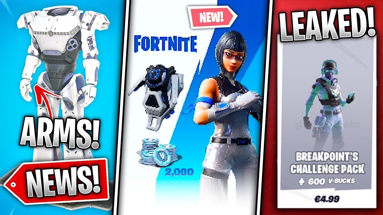 Secret Bundle Leaked + 2000 VBucks, Robot Arms, Breakpoint IN-GAME ...