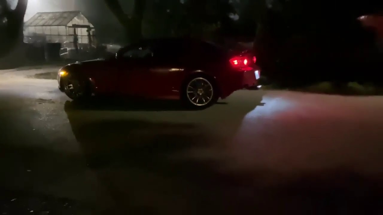 Straight pipe rx8 spitting flames - YouTube