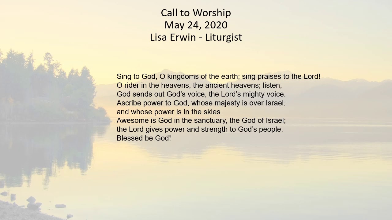 Call to Worship - YouTube