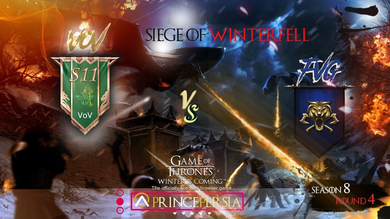 GoTWiC | Siege Of Winterfell | Season 8 | VOV vs FVG - YouTube