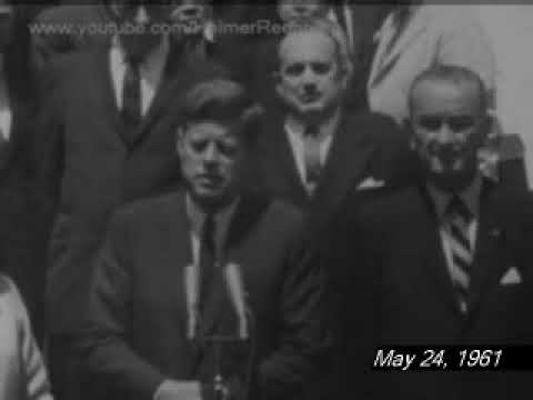 May 24, 1961 - President John F. Kennedy welcome Vice President Johnson ...