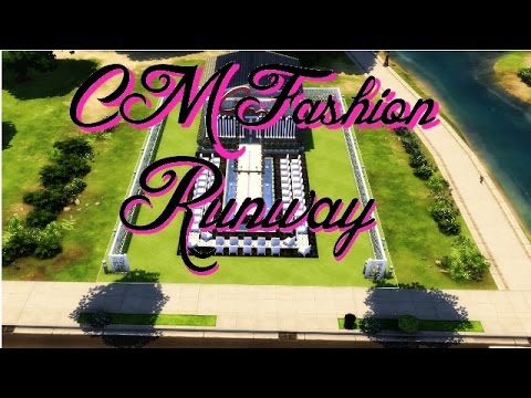 The Sims 4: Speed Build - CM Fashion Runway - YouTube