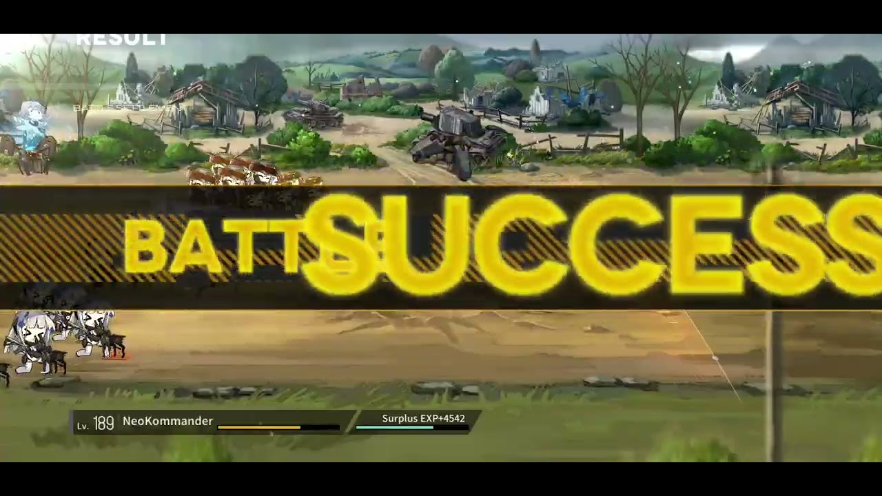 Girls Frontline EN One Coin Short elliminate all enemy and mini game ...