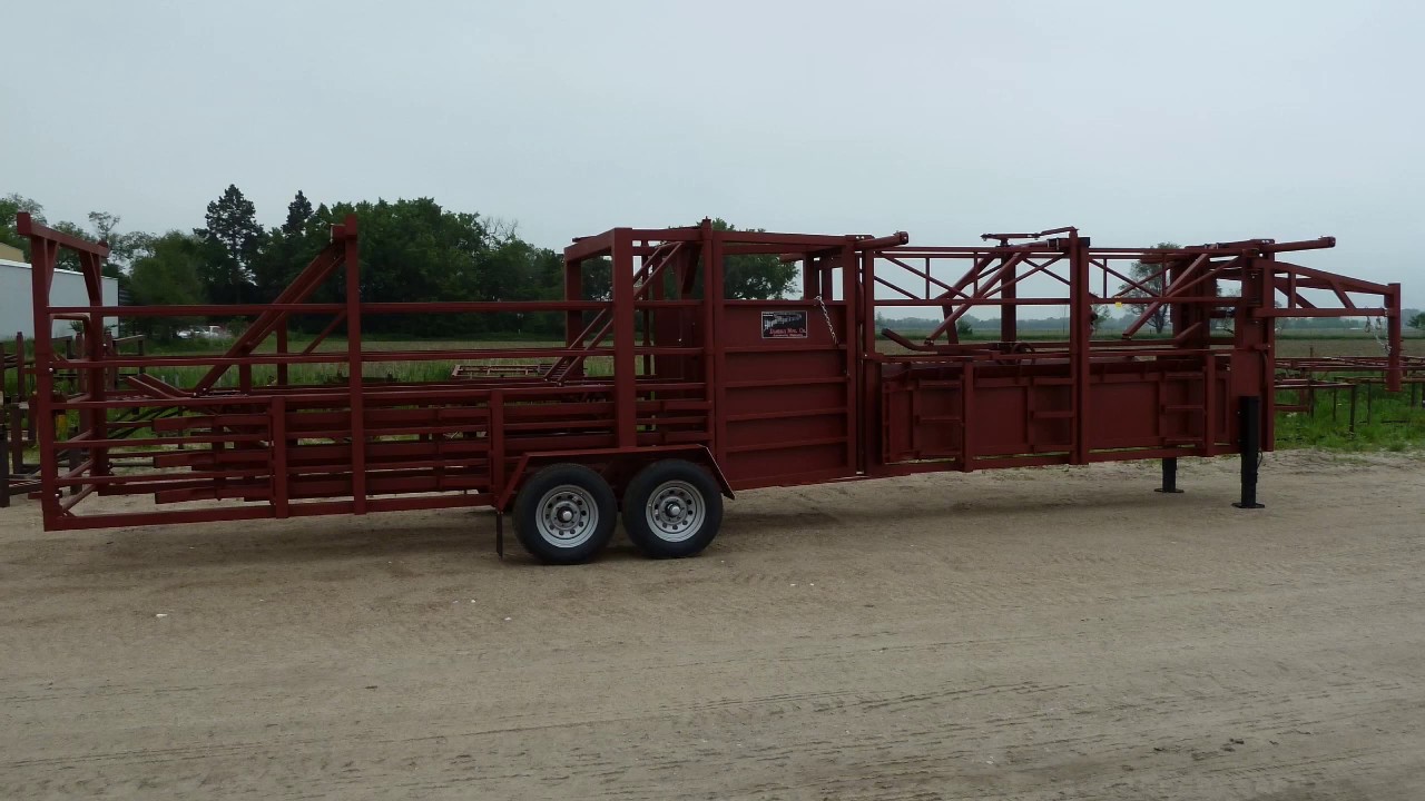 Doublewide Alleyway for Efficient Livestock Handling - YouTube