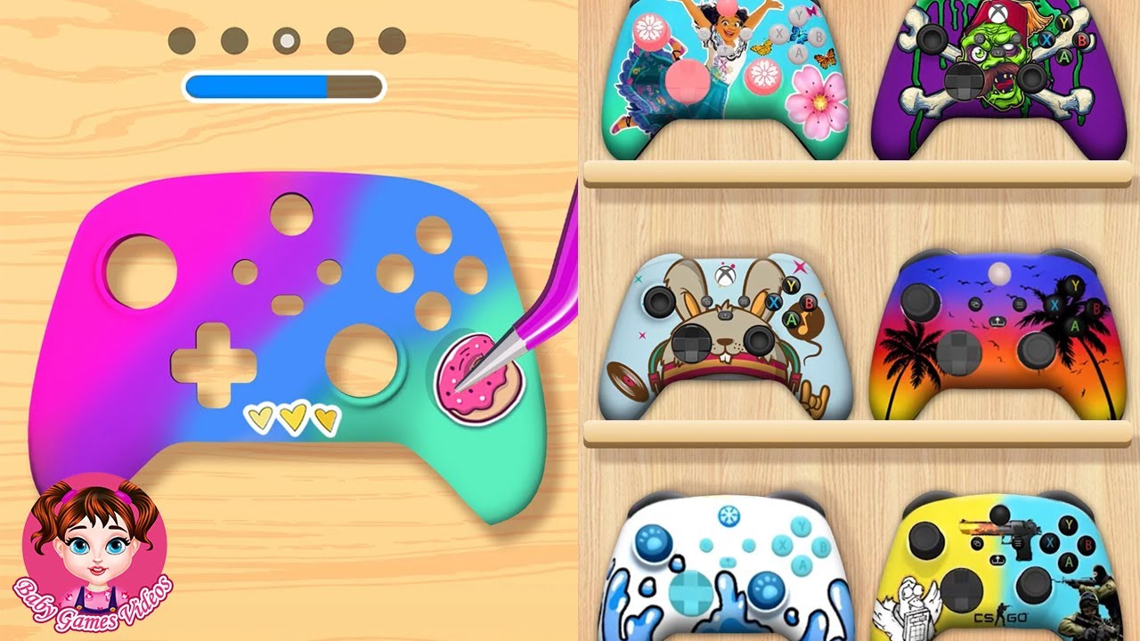 Diy Joystick - Fun Game For Kids - Baby Games Videos - YouTube