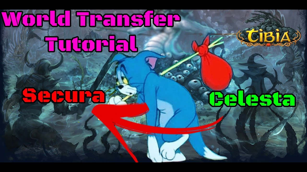 World Transfer Tutorial - Czyli jak zmienić server - Tibia Poradnik ...