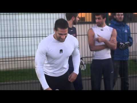 AMERFOOT APPAREL ATHLETE ; Steve Delaval, Flash de la Courneuve