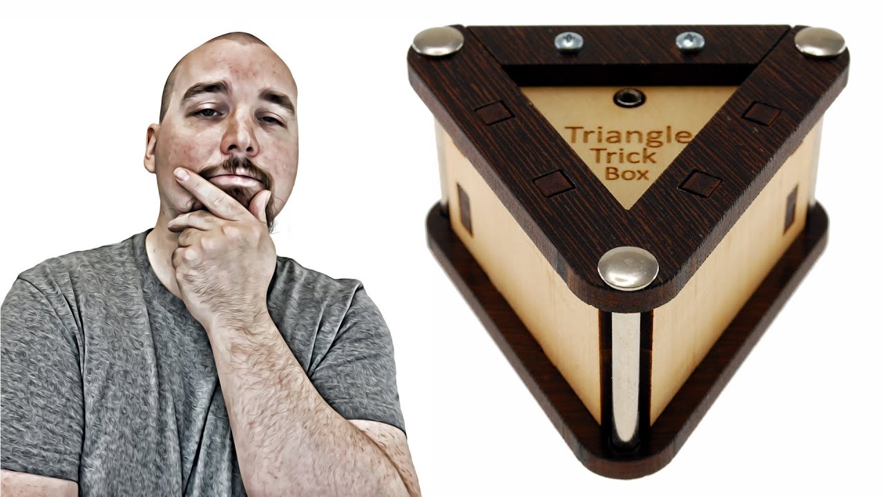 Triangle Trick Box Wood Puzzle From Jean Claude Constantin - Review ...
