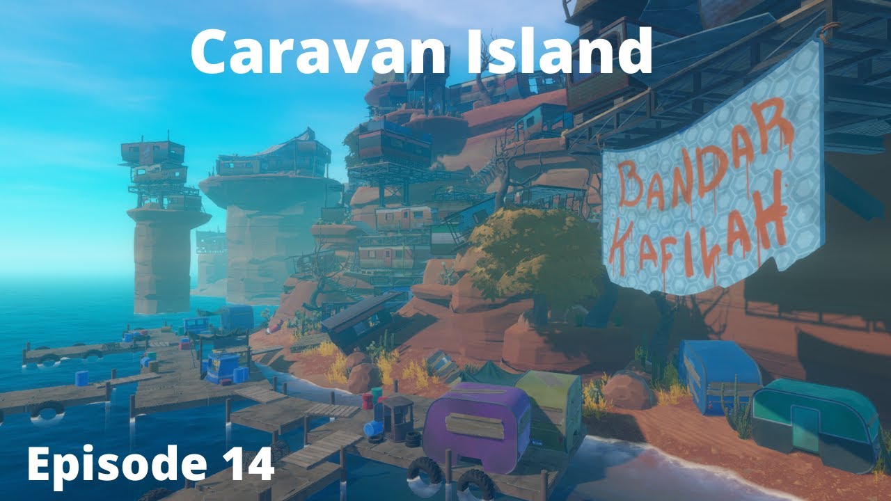 Raft: Caravan Island + Puzzles ? - Episode 14 - YouTube