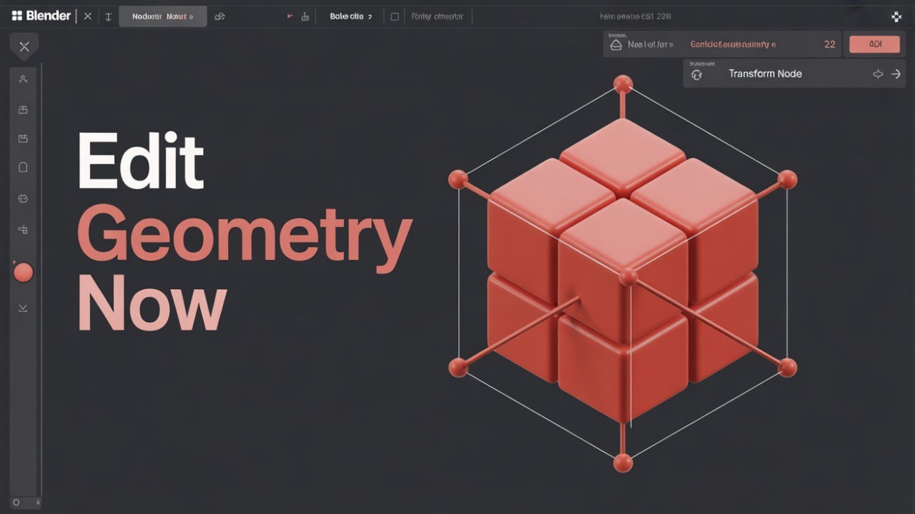 Can You REALLY Edit 3D Geometry Easily with Blender's Geometry Nodes ...