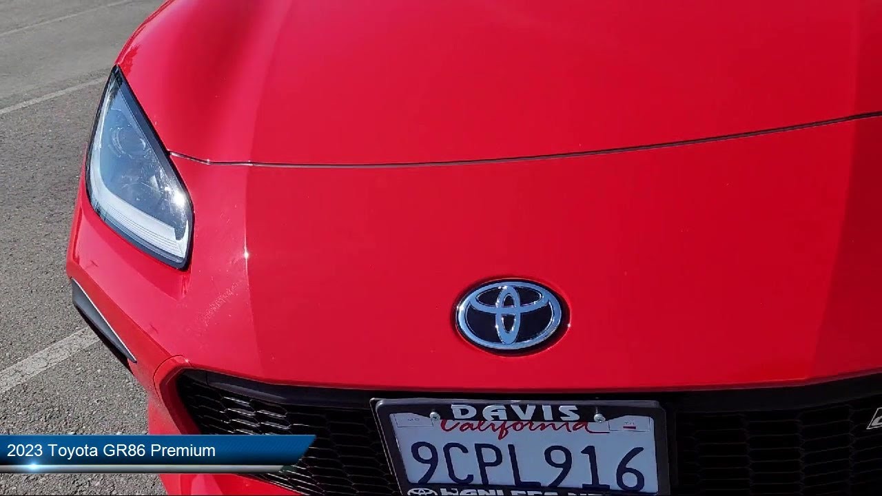 2023 Toyota GR86 Premium Davis Woodland Sacramento Dixon Rancho Cordova ...