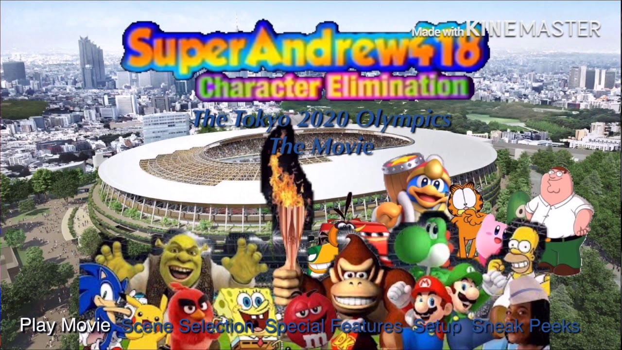 SuperAndrew418 Character Elimination: The Tokyo 2020 Olympics DVD Menu ...