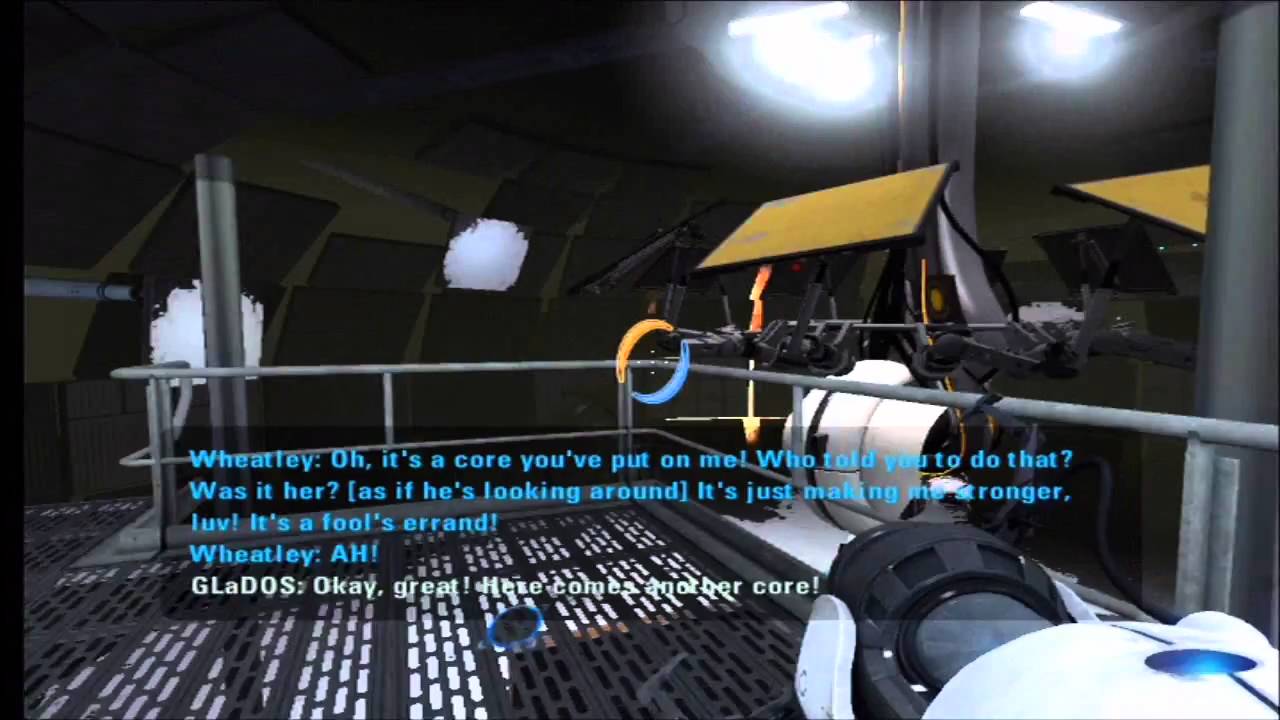 Portal 2 Walkthrough Part 31 - Defeating Wheatley (Chapter 9) - YouTube