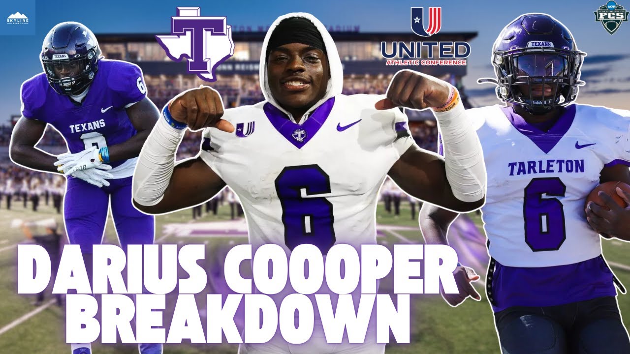 DARIUS COOPER BREAKDOWN (2024 FCS RECEIVING YARDS LEADER, NFL DRAFT ...